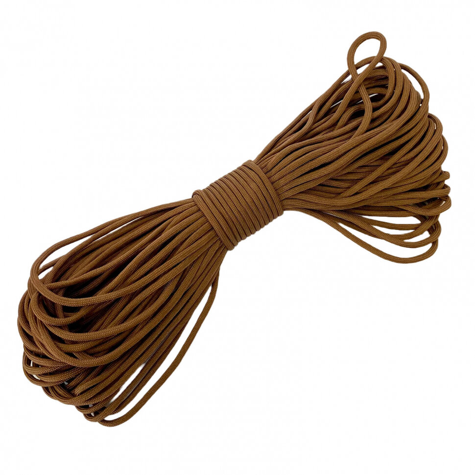 Паракордовый шнур 31 м (темный песок)