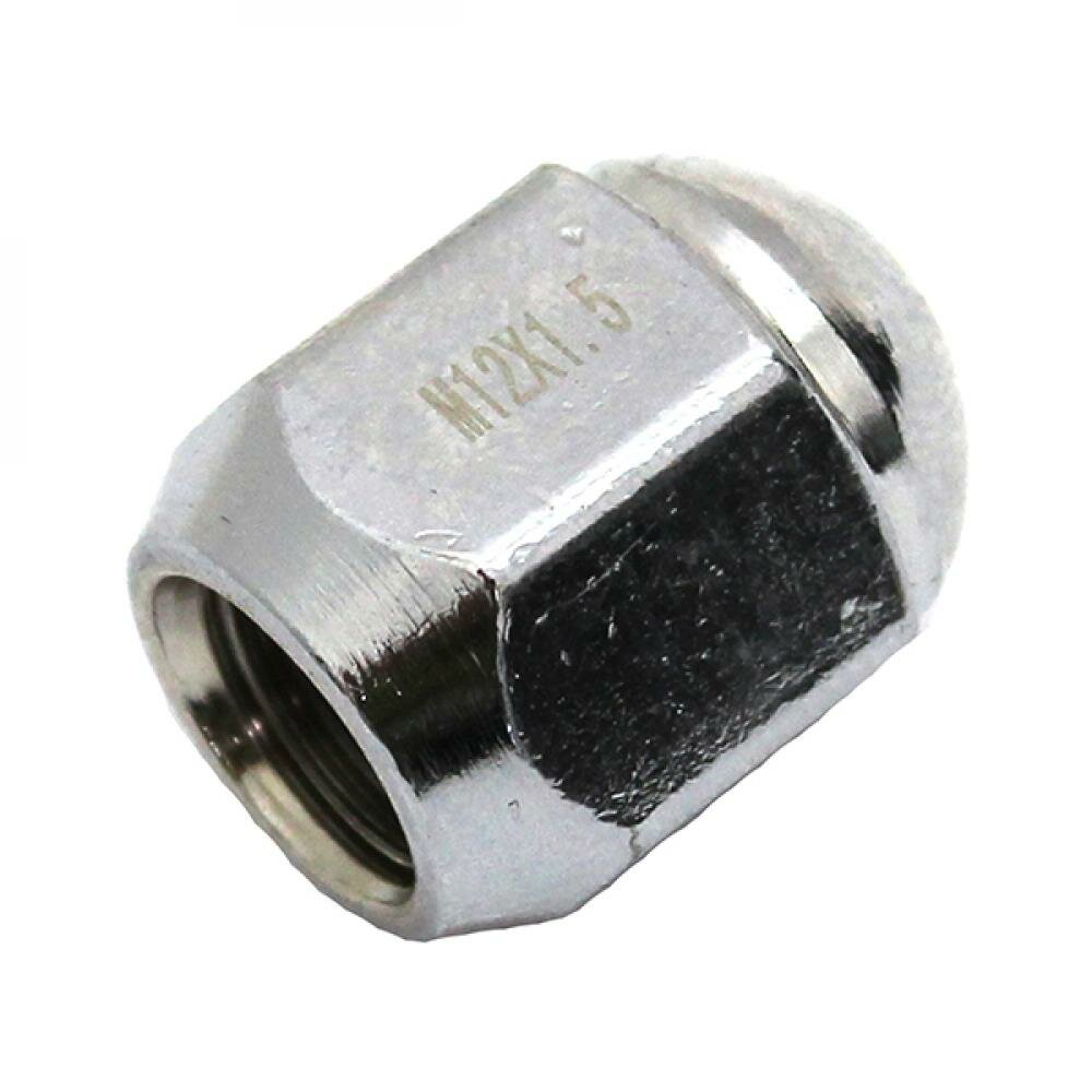 Гайка колесная M12X1,50 Хром высота 25 мм Конус, закр, ключ 19мм (Матрикс)