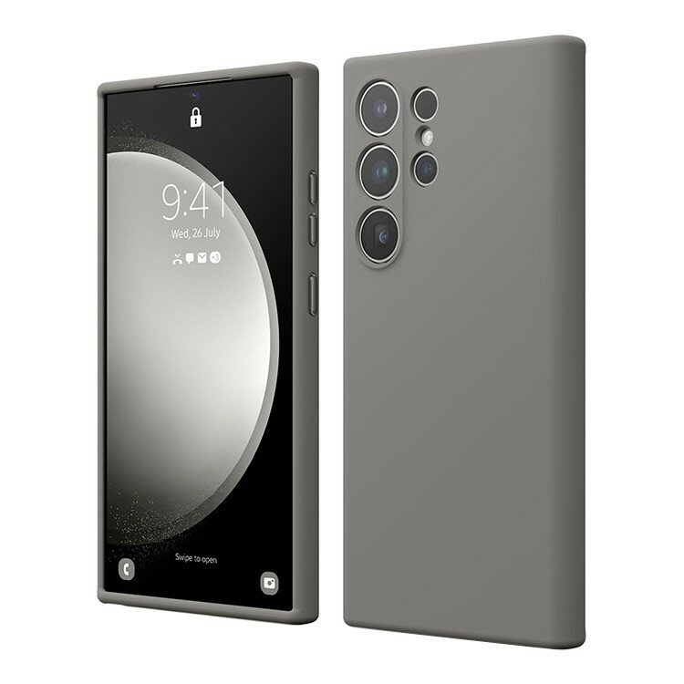Elago силиконовый чехол для Galaxy S24 Ultra, Soft silicone (Liquid) Medium Grey