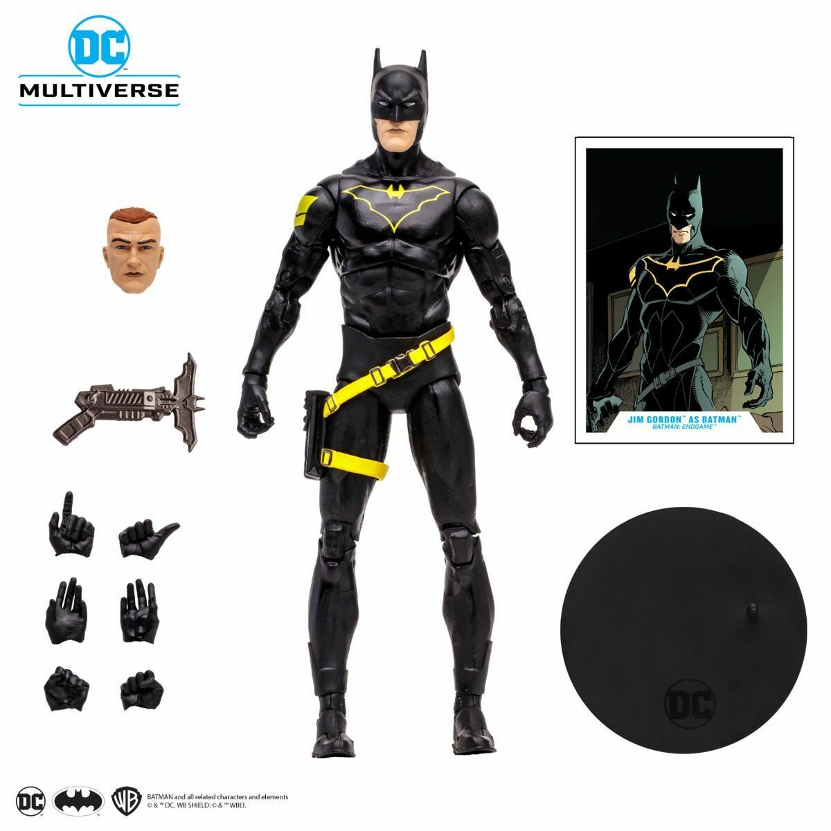 McFarlane Toys DC Comics JIM GORDON "Бэтмен" фигурка, toyking