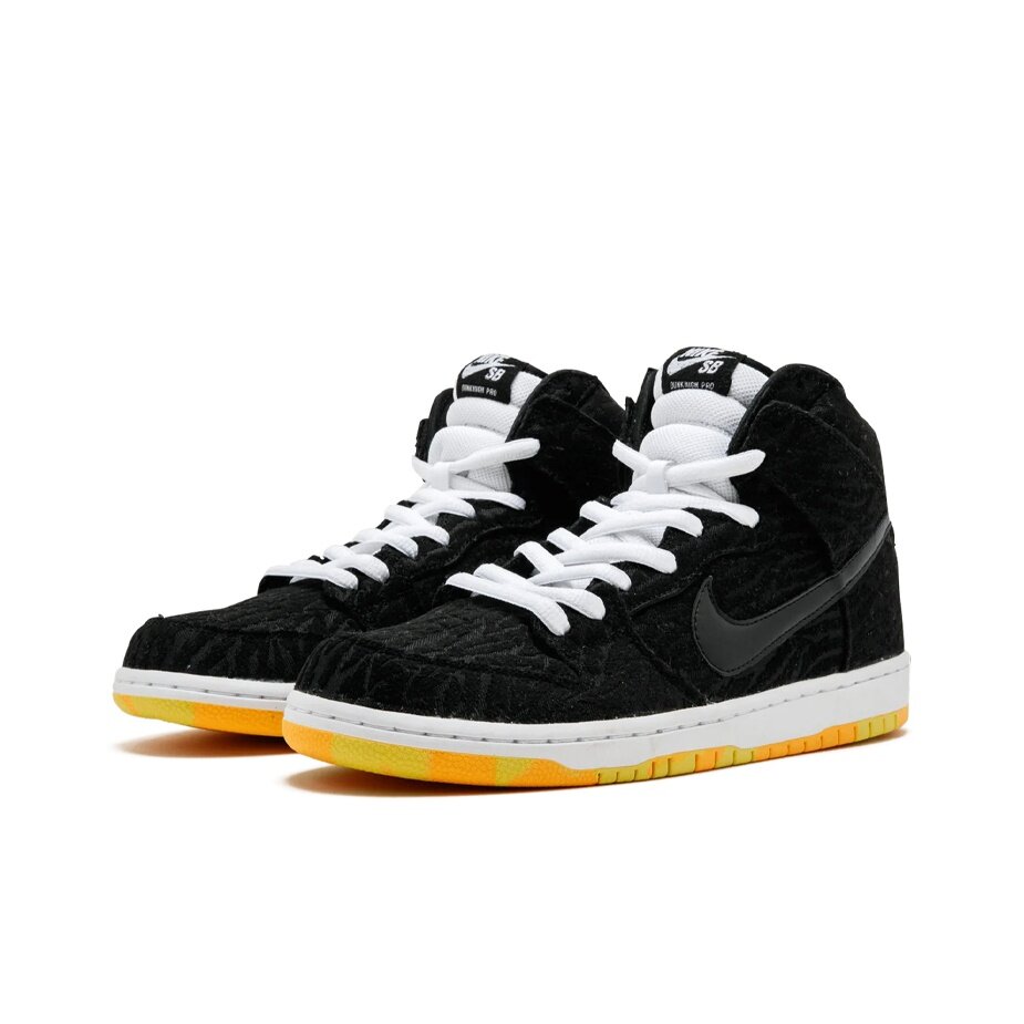 Кроссовки NIKE Dunk SB, размер EU 36 стопа (23CM), черный — фото 1