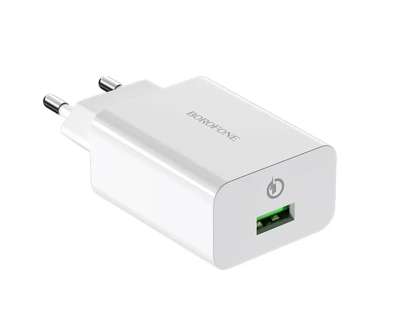 Сетевое зарядное устройство BOROFONE A21A QC 3.0 QUICK CHARGER 1 USB 5V 3A 18W