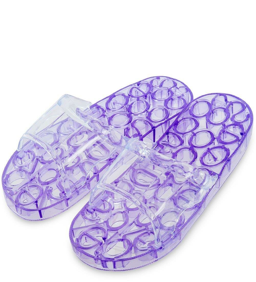 Массажные тапочки фиолетовые, длина 25см A2141596 Art Home