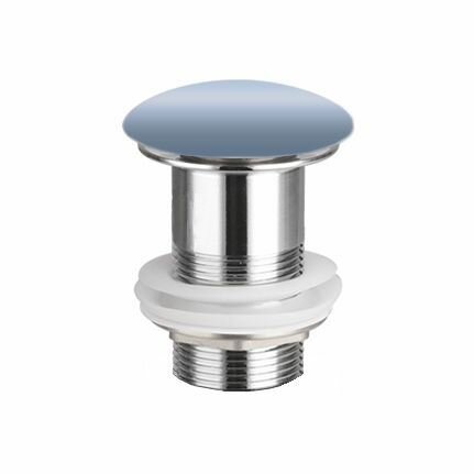 Донный клапан Ceramicanova CN2000ML с керамической накладкой click-clack голубой матовый