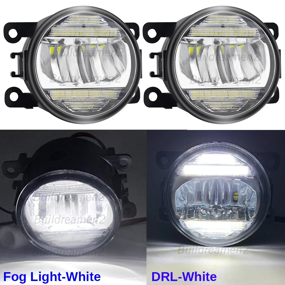 2IN1 дизайн светодиодных противотуманных фар в сборе DRL для Suzuki Swift Sport Fog Light and DRL