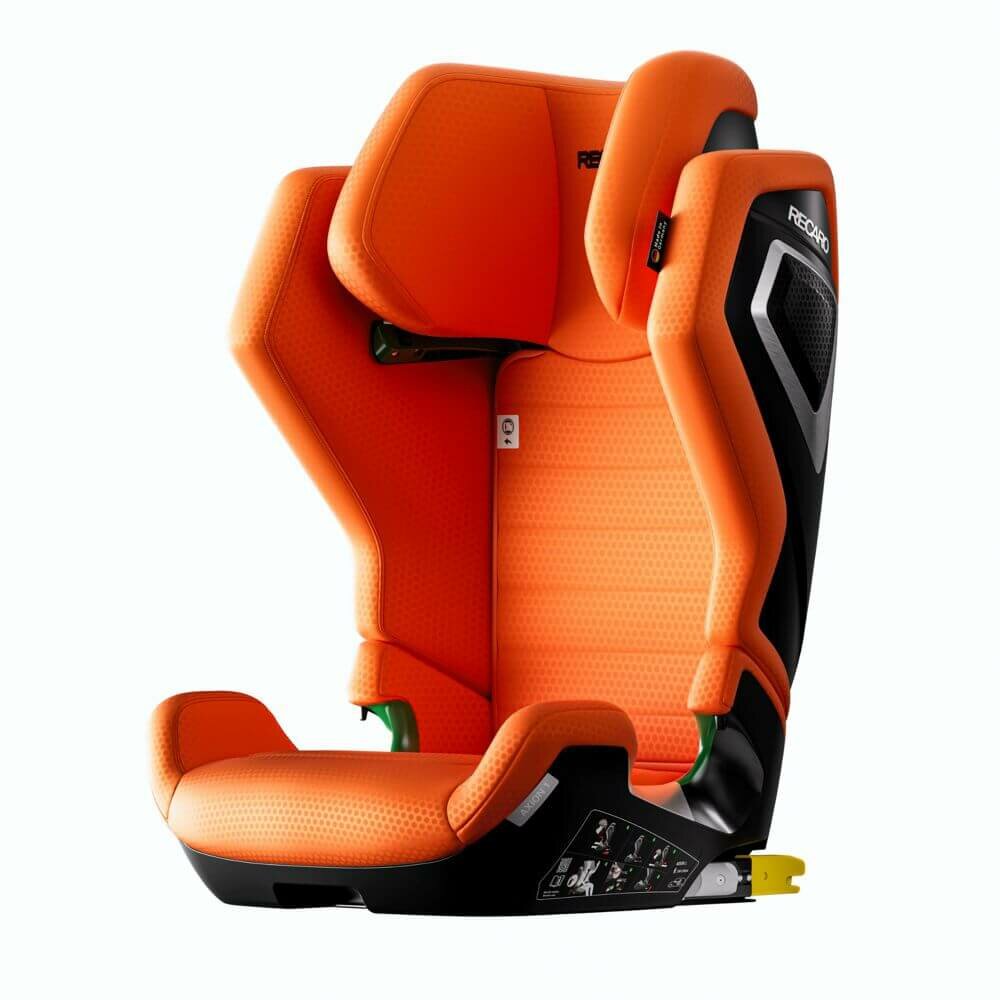 Recaro Axion 1, автокресло от 3 до 12 лет гр.2-3 (15-36 кг), цвет Vibrant Orange