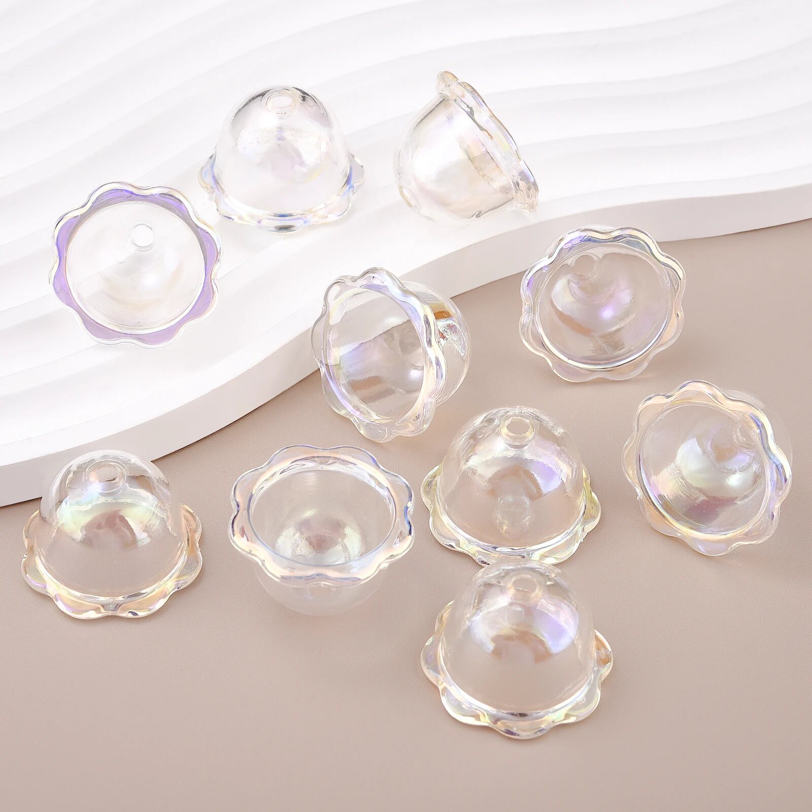 Акриловые подвески с колокольчиками, набор из 10 штук 02