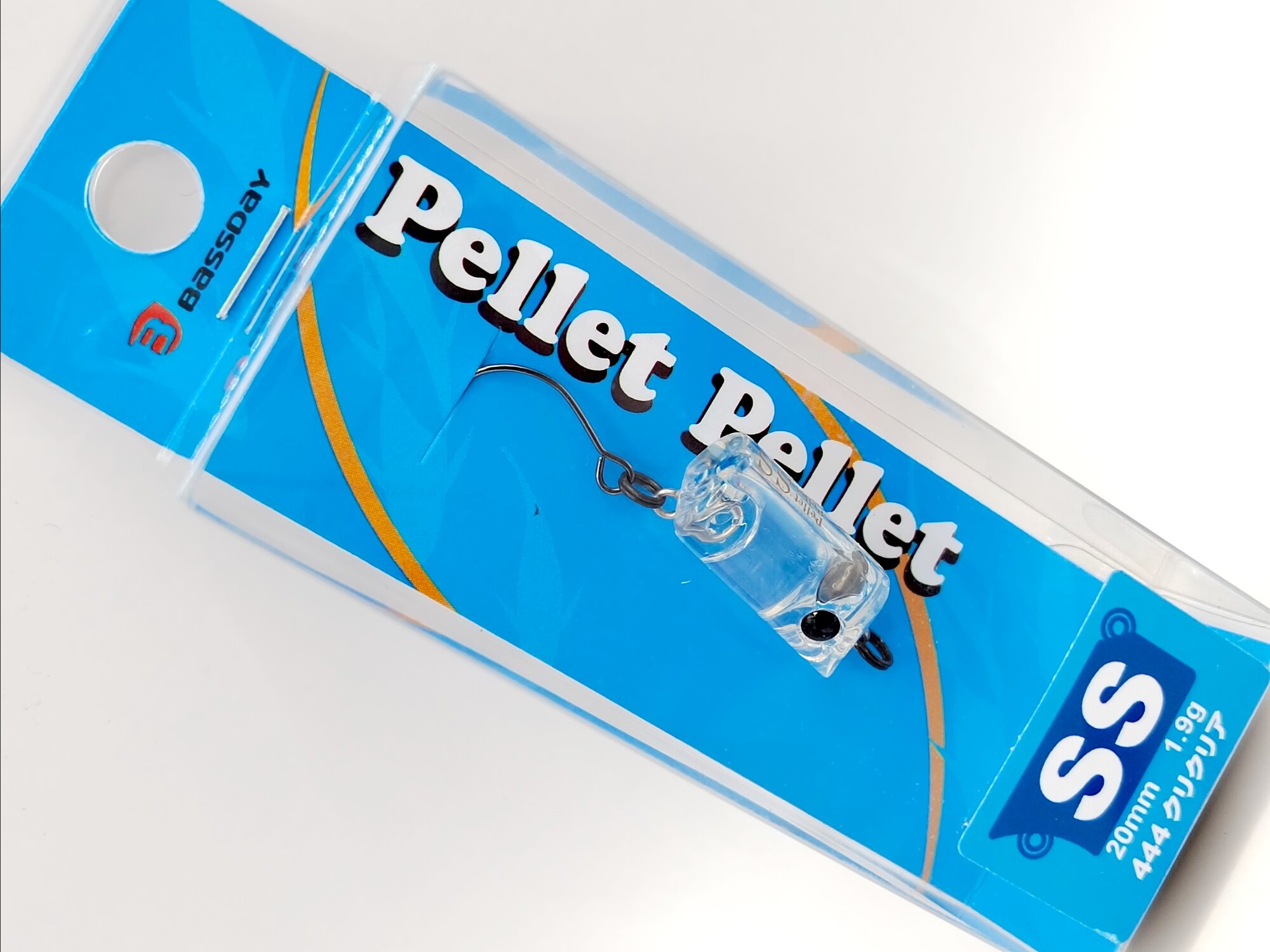 Воблер BASSDAY PELLET PELLET SS ( 20мм, 1.9гр, медленно тонущий ) - #444