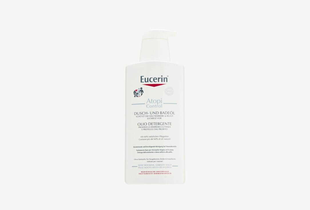 Очищающее масло для душа и ванны EUCERIN Atopi Control 400 мл