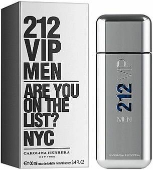 Carolina herrera 212 vip 100 ml туалетная вода мужская