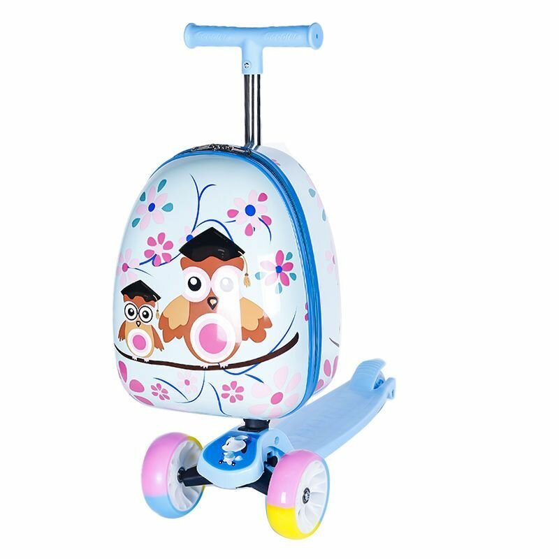 Чемодан-самокат