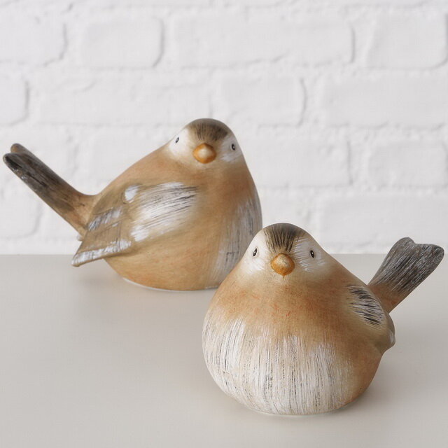 Набор декоративных фигурок Птички Вегильяс 13 см, 2 шт, Boltze, 2039932-набор