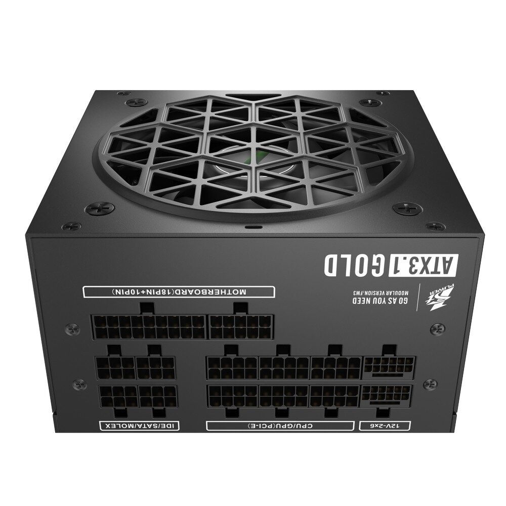 Блок питания 1STPLAYER NGDP Gold 750W / ATX 3.1, APFC, 80 PLUS Gold, LLC+DC-DC, 120mm fan, full modular / HA-750BA4