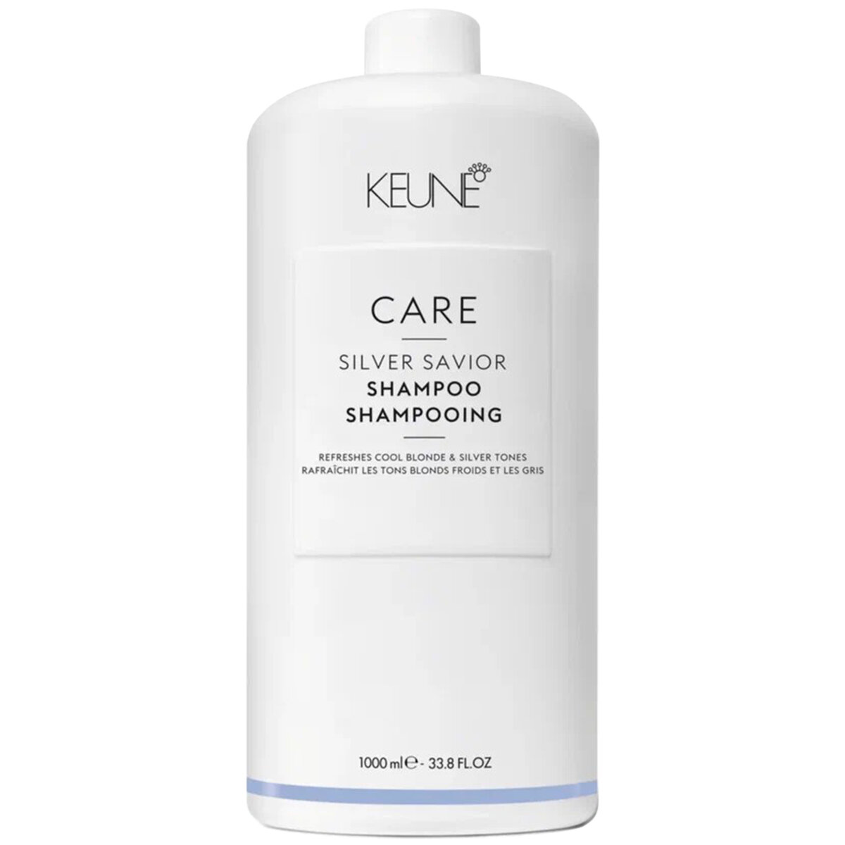 Шампунь для блондированных волос Keune Care Silver Savior Shampoo, 1000 мл