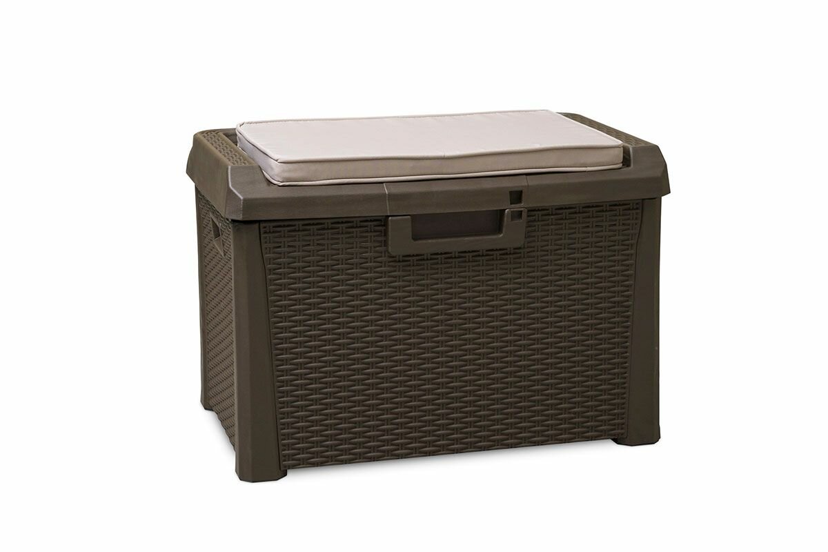 Сундук Toomax Santorini plus 120 л Коричневый Размеры: Высота 545мм Глубина 505мм Ширина 730мм