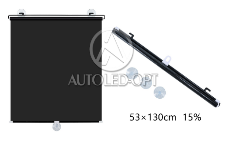 Шторка универсальная рулонная 53*130cm,15%