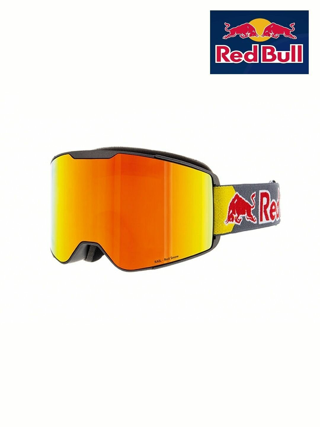 Маска горнолыжная RED BULL RAIL, очки для сноуборда