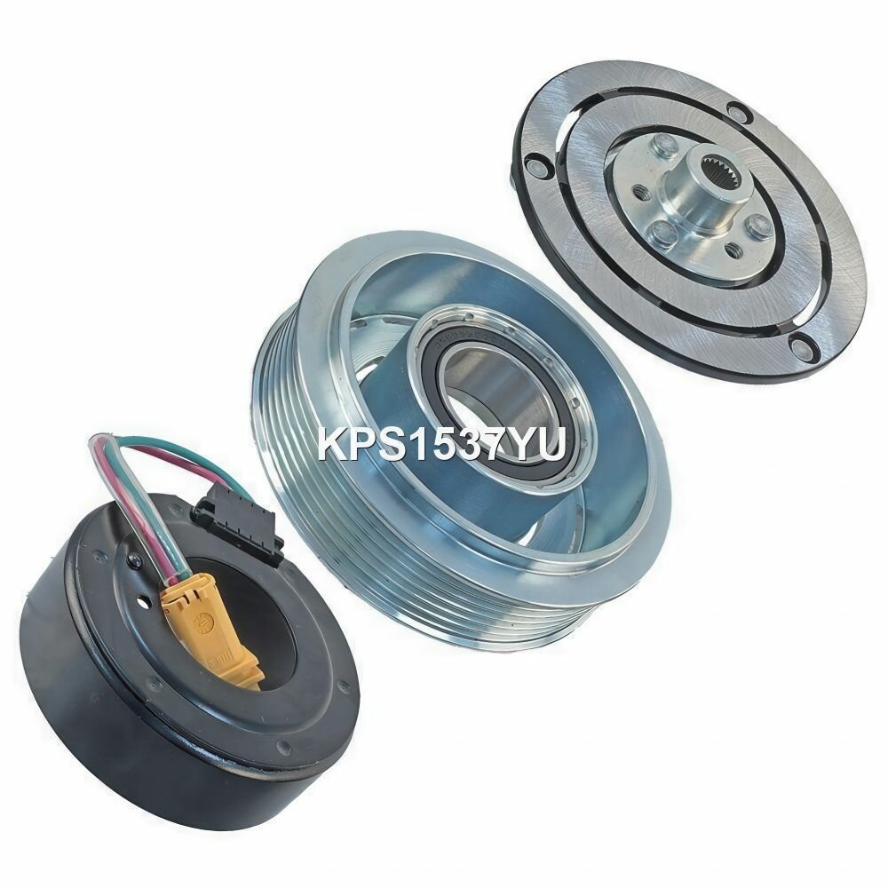 Шкив компрессора кондиционера, для Рено Латитьюд, Пежо 407, 508, Ситроен C5 3, 2 RC, C6 арт KPS1537YU