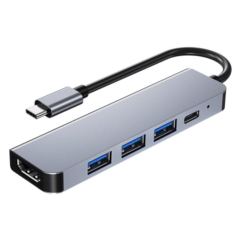Док-станция USB "Пять в одном", для Macbook, iPhone, iPad, 5 интерфейсов