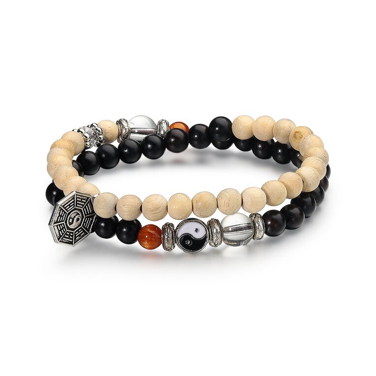 Браслет, бусины Бодхи