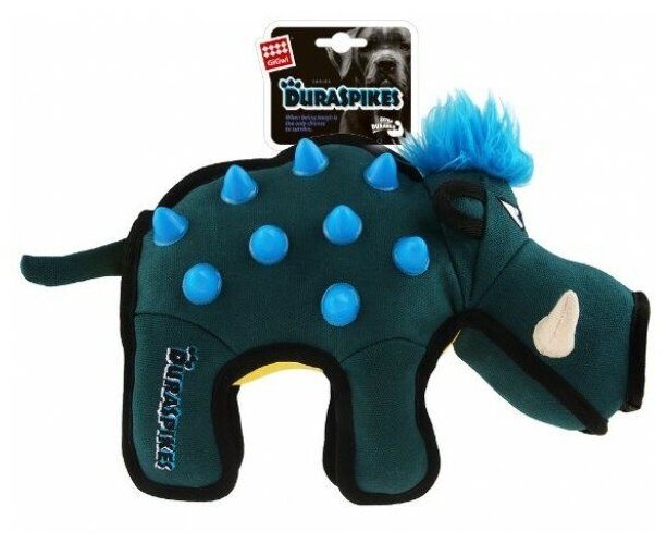 GIGWI Игрушка для собак Дюраспайк-Кабан 33*15*22 см (75396)