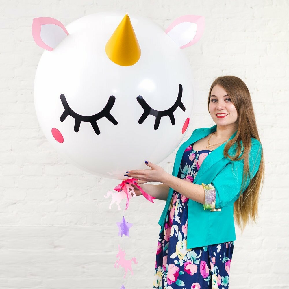 Большой шар "Единорог"