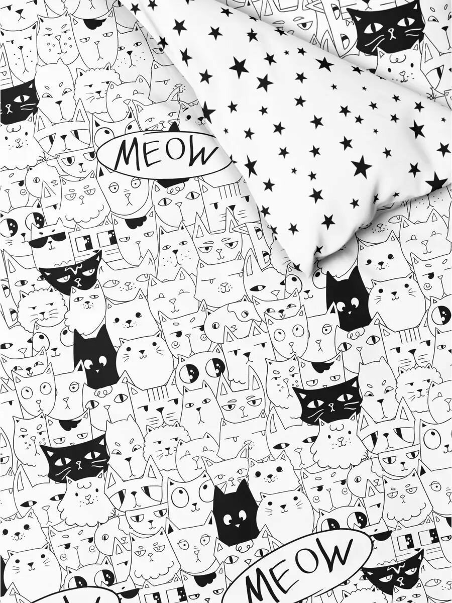 Постельное белье Vasilek Твой стиль Тинейджер перкаль хлопок пл.110 1,5сп.