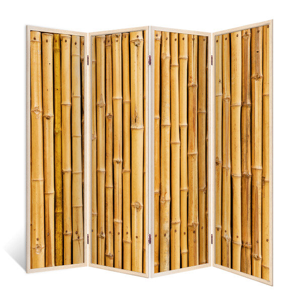 Ширма перегородка Исикура 4 створки кремовый дуб 176х185 см