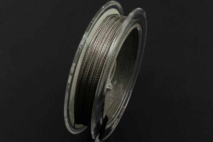 Ювелирный тросик Flex-rite 21 strand, толщина 0,60мм, цвет стальной, 1017-010, катушка 9,14м