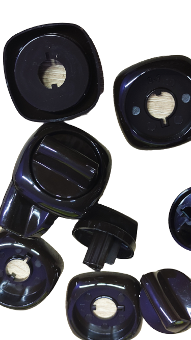 Комплект ручек переключения режимов плиты Gefest/Гефест коричнивые мод. 1300, 1500 (6шт.)