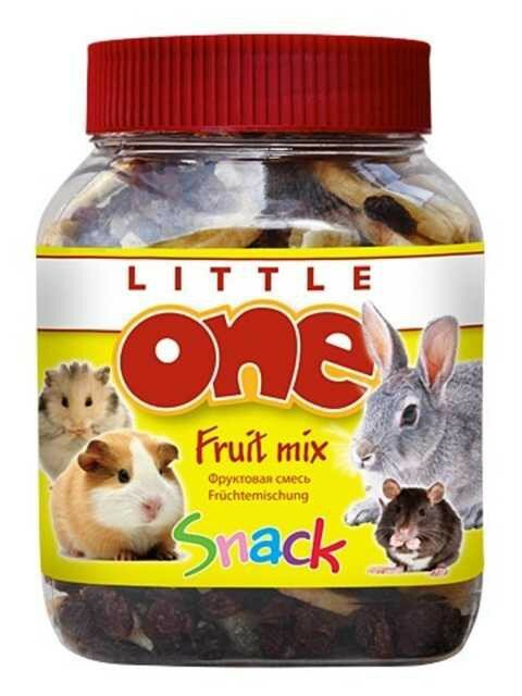 Little One (Литл Ван) - Лакомство для Грызунов Фруктовая смесь (Банка)