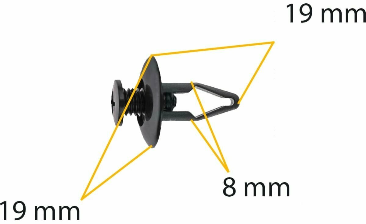 Крепеж автомобильный Ford, Infiniti, Kia, Mazda, Nissan
