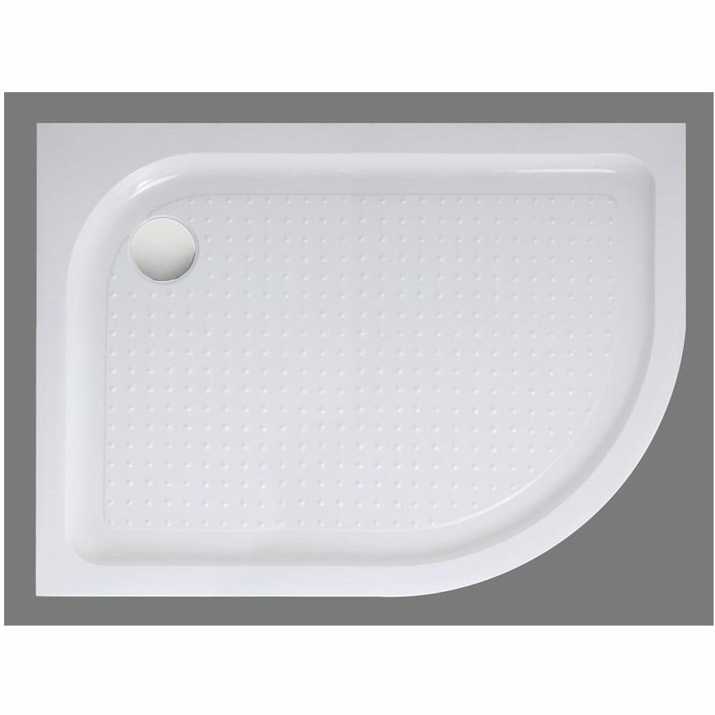 Душевой поддон BelBagno TRAY-BB-RH-120/80-550-15-W-L белый (1200х150х800)