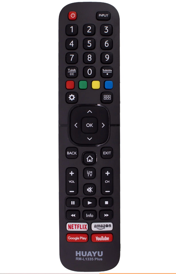 Пульт универсальный Huayu RM-L1335+ для Hisense, DEXP, DNS