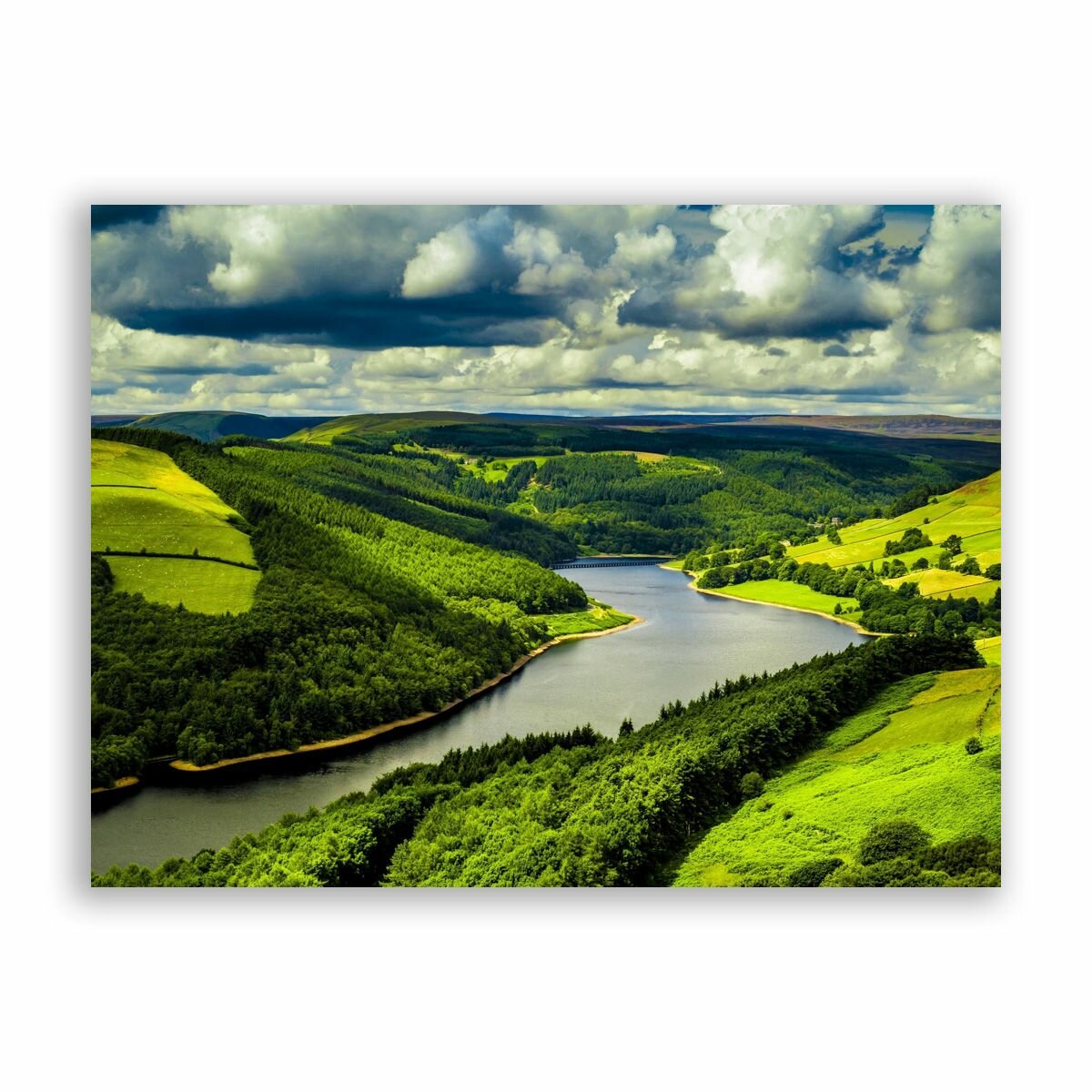 Постер, плакат на бумаге / Природа Великобритании - Пейзаж / Размер 40 x 53 см