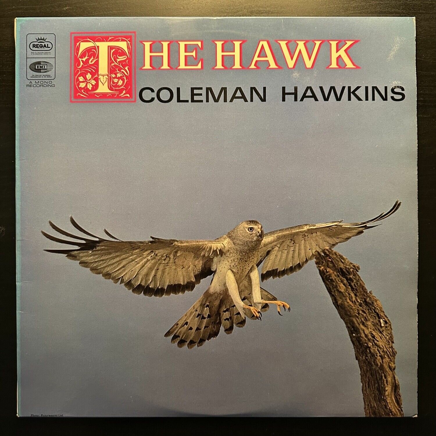 Виниловая пластинка Coleman Hawkins The Hawk (Англия 1967г.)