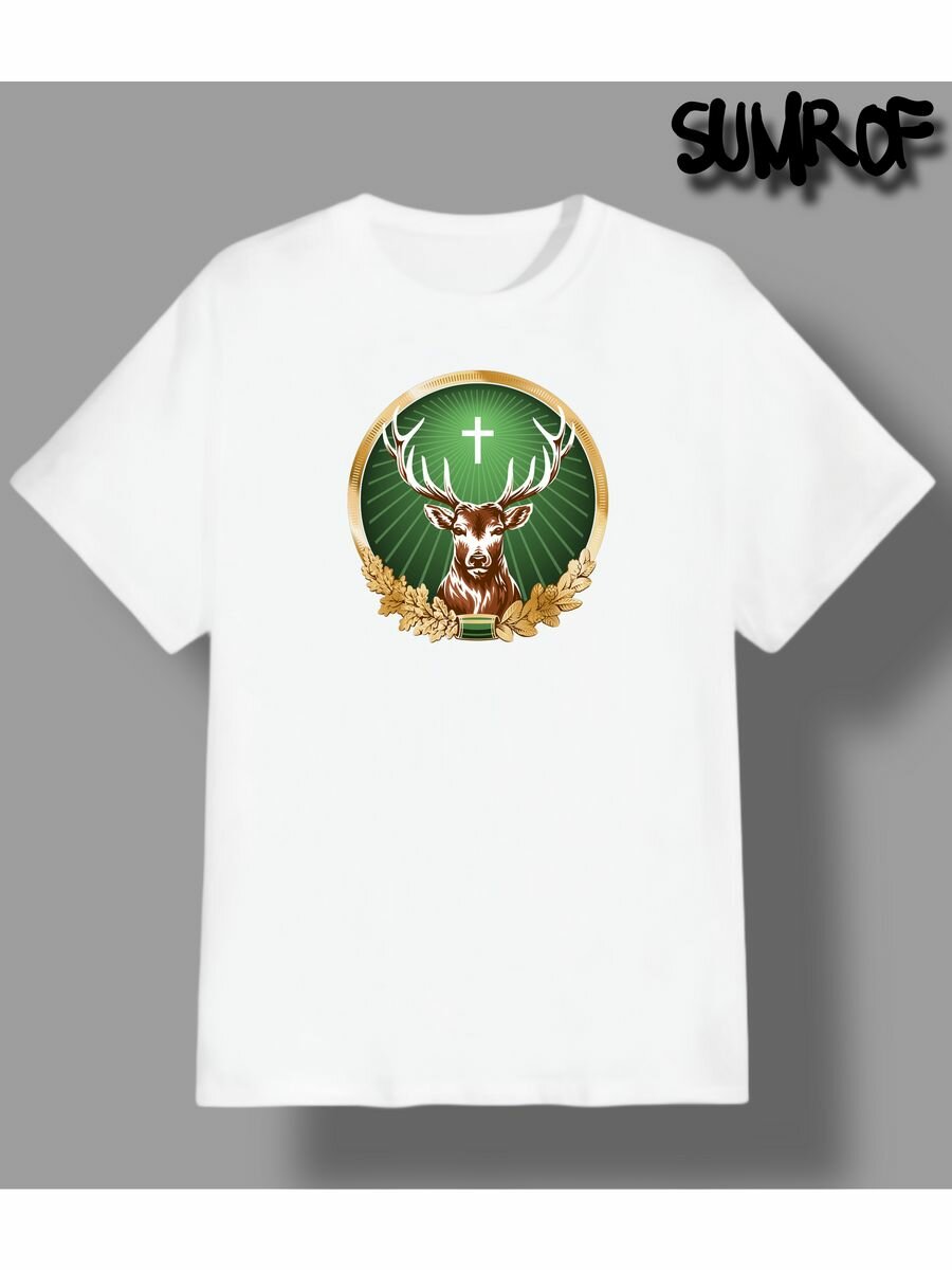 Футболка с надписью егермейстер jagermeister