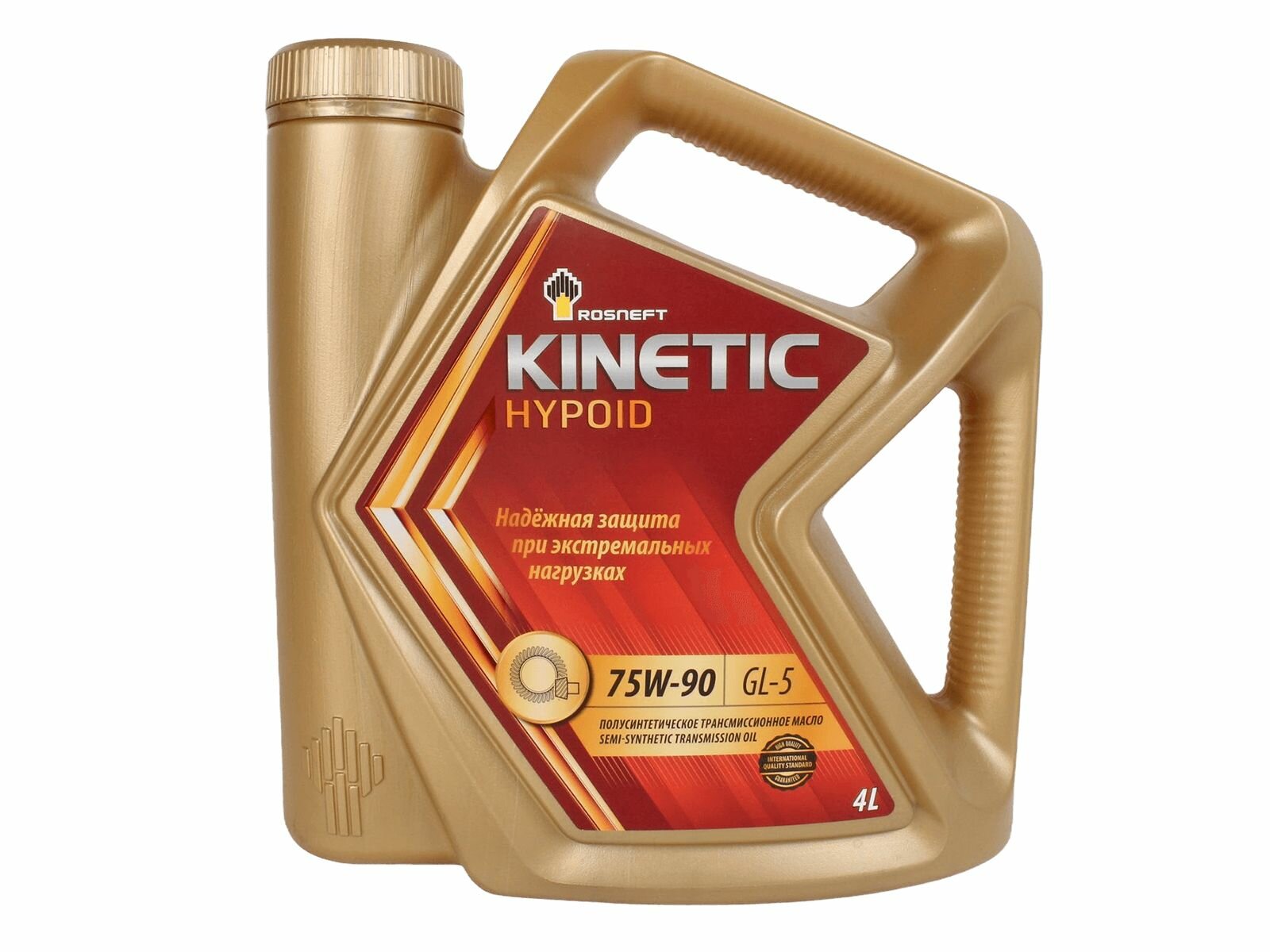 Масло трансмиссионное роснефть KINETIC GL-5 75W90 4л
