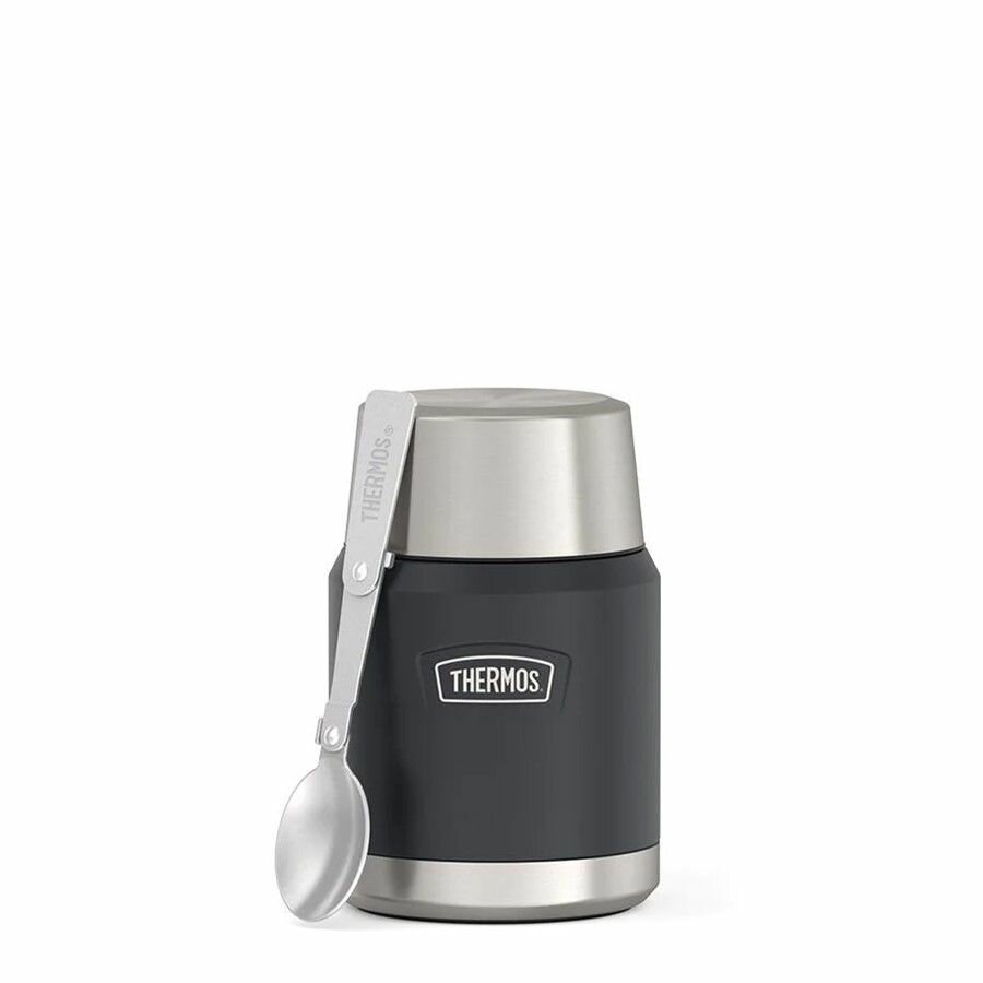 THERMOS 0,47л ICON IS-300, гранит - безупречное качество с 1904 (IS-300 GT) термос для еды с широким горлом