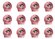 BEAUUGREEN Патчи Beauugreen Micro Hole Pearl Black Eye Patch, 12 уп