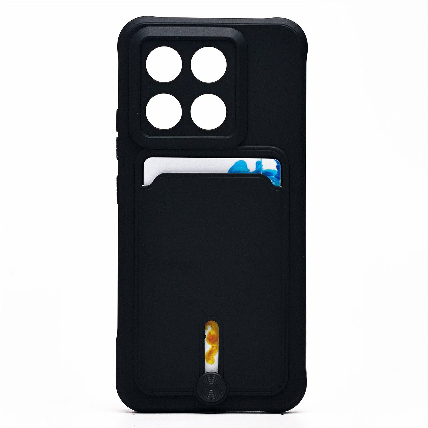 Чехол накладка SC304 для Xiaomi 14 (черный)