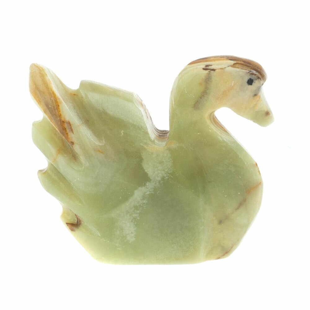Сувенир "Лебедь" из оникса 6,5х2х5,5 см (2,5) 128037