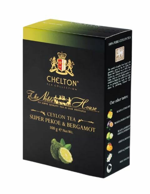 CHELTON чай черный Благородный Дом с бергамотом 100 г/