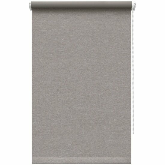 Рулонная штора Decofest Блэкаут Вена серо-коричневый 060x160 Мини