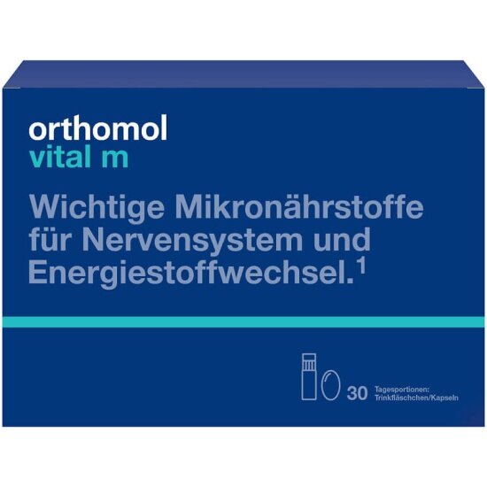 БАД Orthomol Витал М флаконы и капсулы № 30