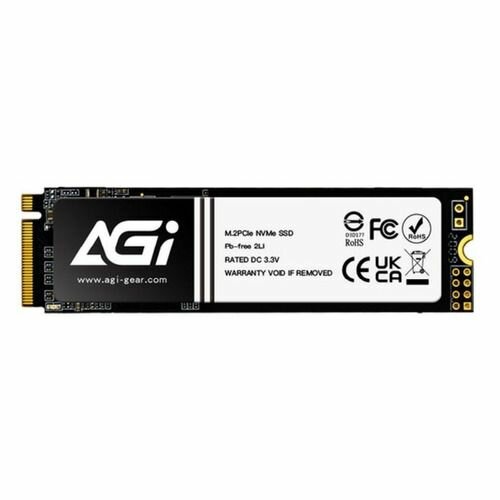 SSD накопитель AGI AI828 1ТБ, M.2 2280, PCIe 4.0 x4, NVMe, M.2 [agi1t0g44ai828]