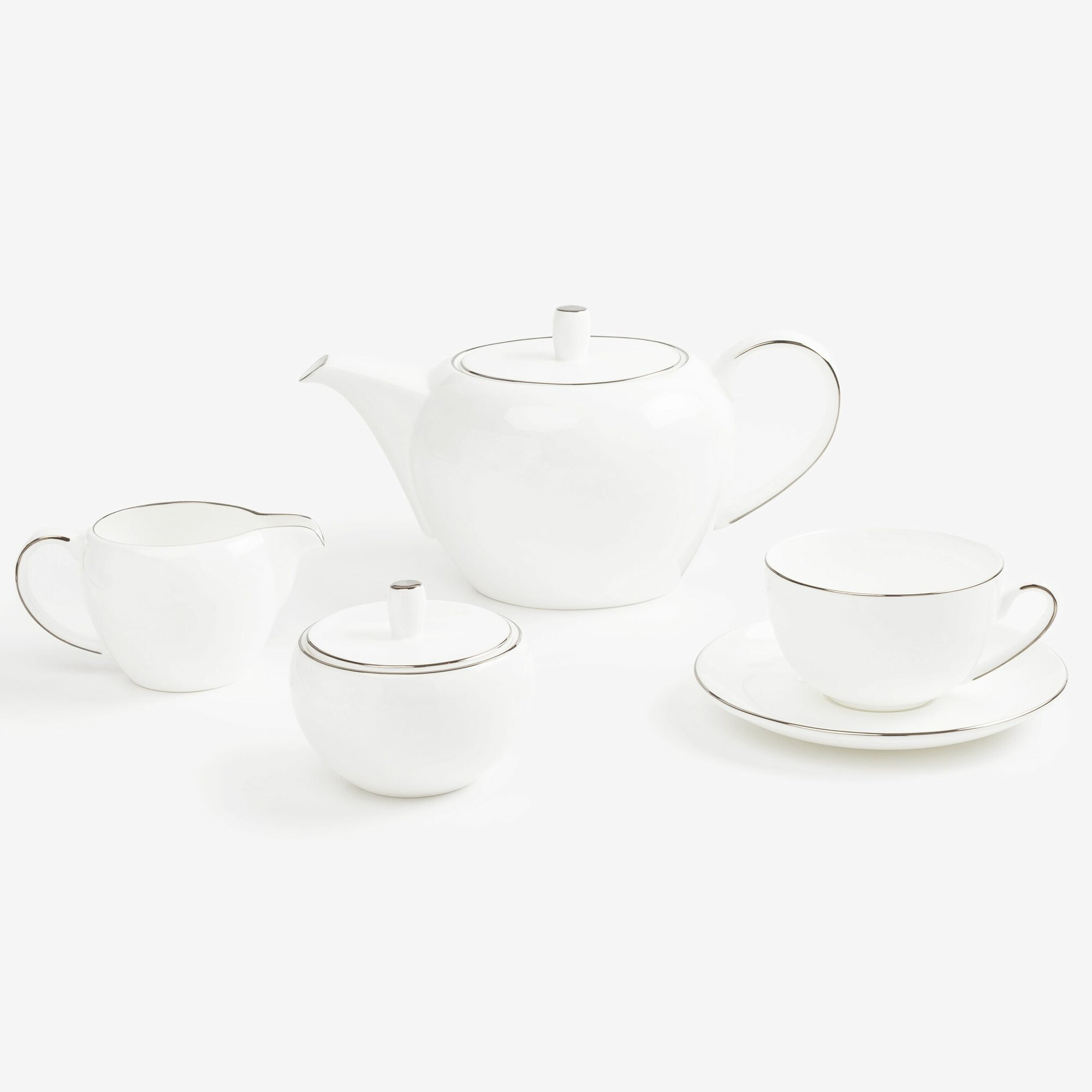 Сервиз чайный, 6 перс, 15 пр, фарфор F, Antarctica