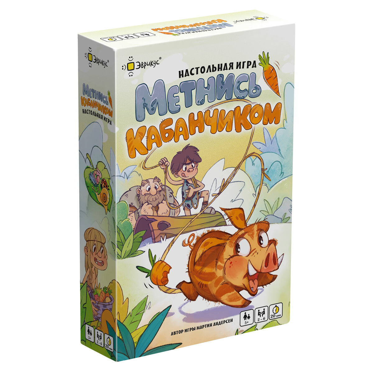 Игра настольная Эврикус "Метнись кабанчиком!"