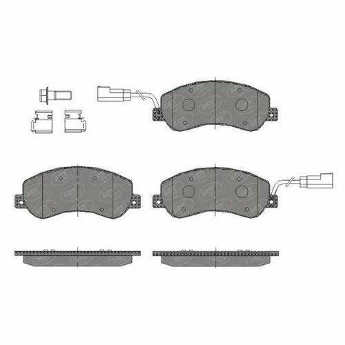 Колодки тормозные дисковые Sct sp437