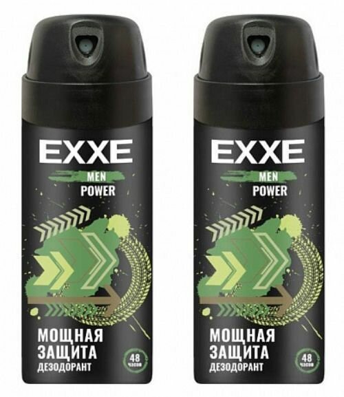 Еххе Дезодорант мужской Power, 150мл, 2шт